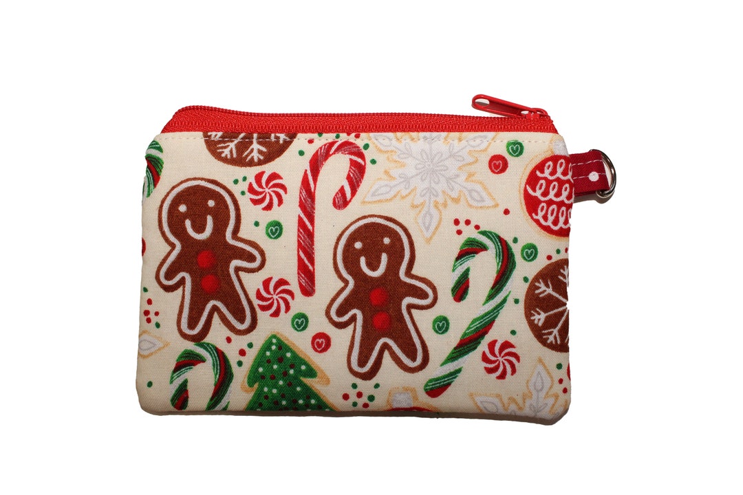 Gingerbread Holiday Coin Purse - Etsy