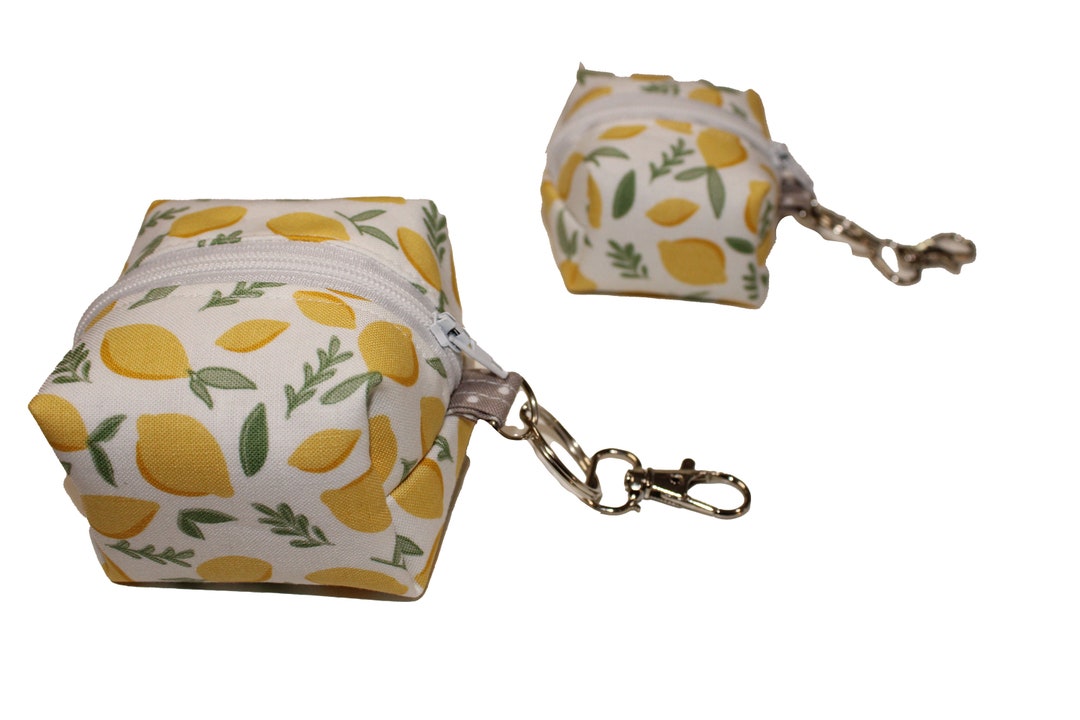 Cube Pouch Yellow Lemon - Etsy