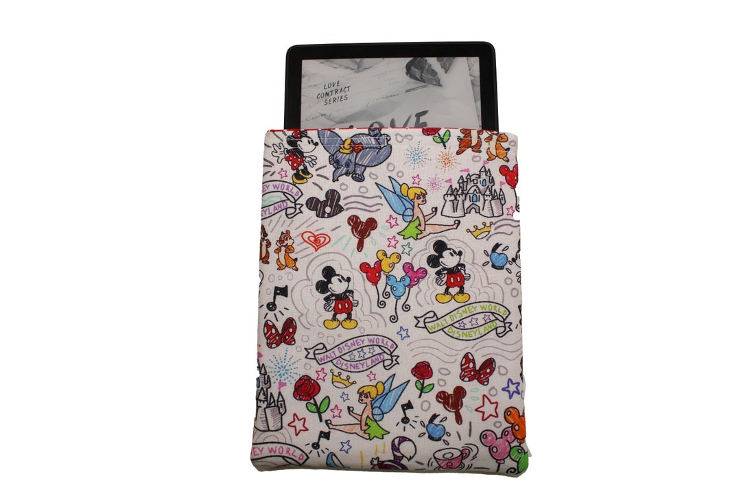 Kindle Slip in Pouch Disney Sketch - Etsy