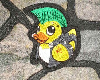 Devil Rubber Ducky Patch - Etsy