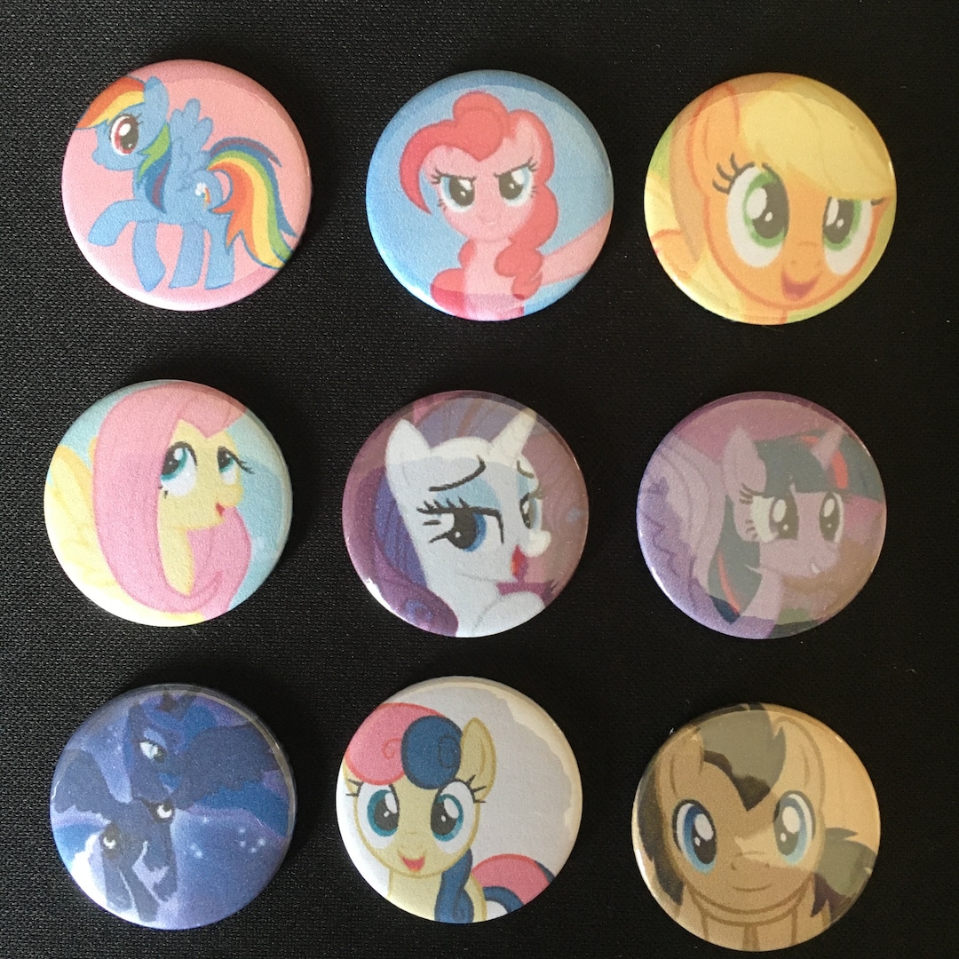 Inspired by My Little Pony! Pin Badges! Cutie Marks! Rainbow Dash ...