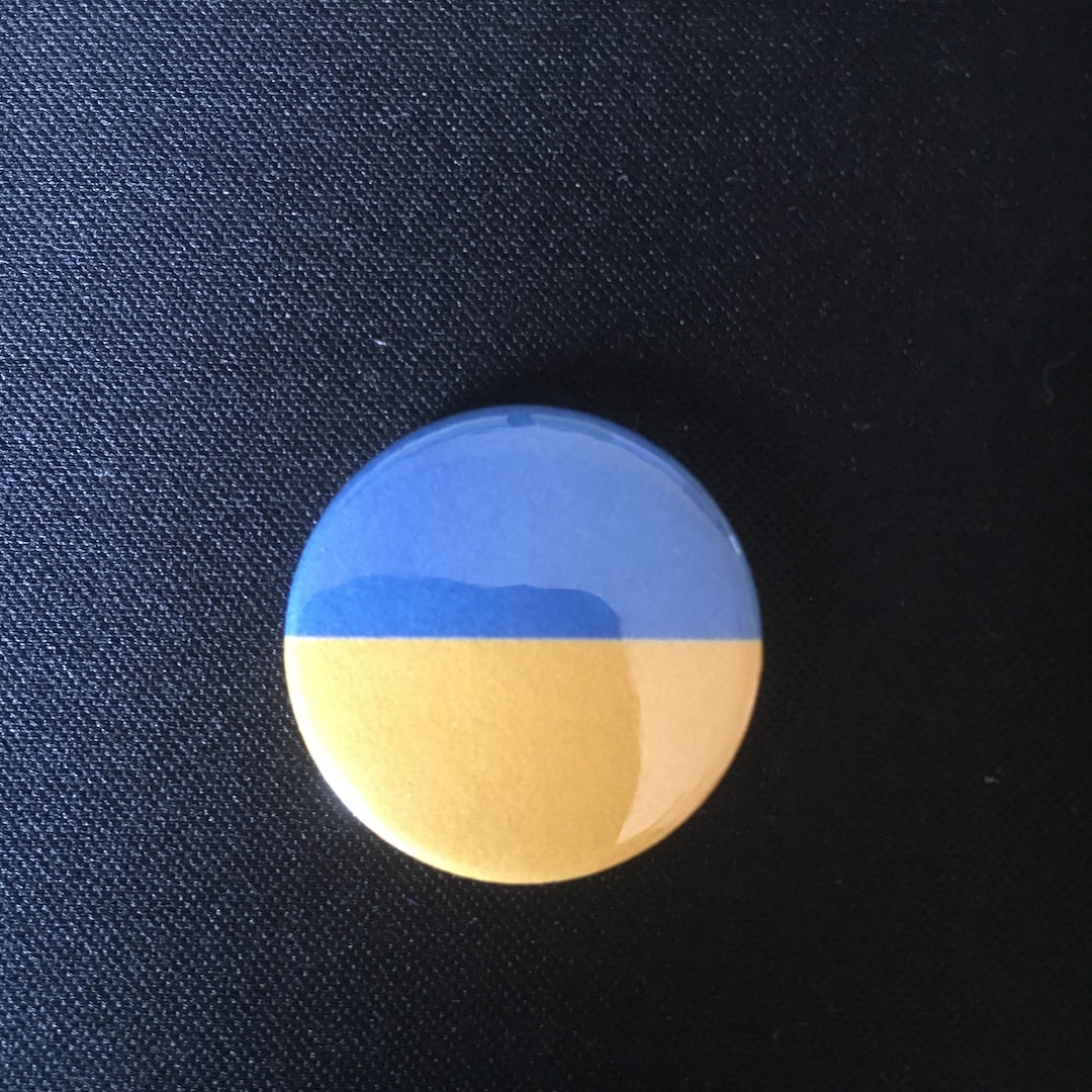 Ukraine Ukrainian Flag Pin Badge 25mm All Profit From Each Badge Sold ...