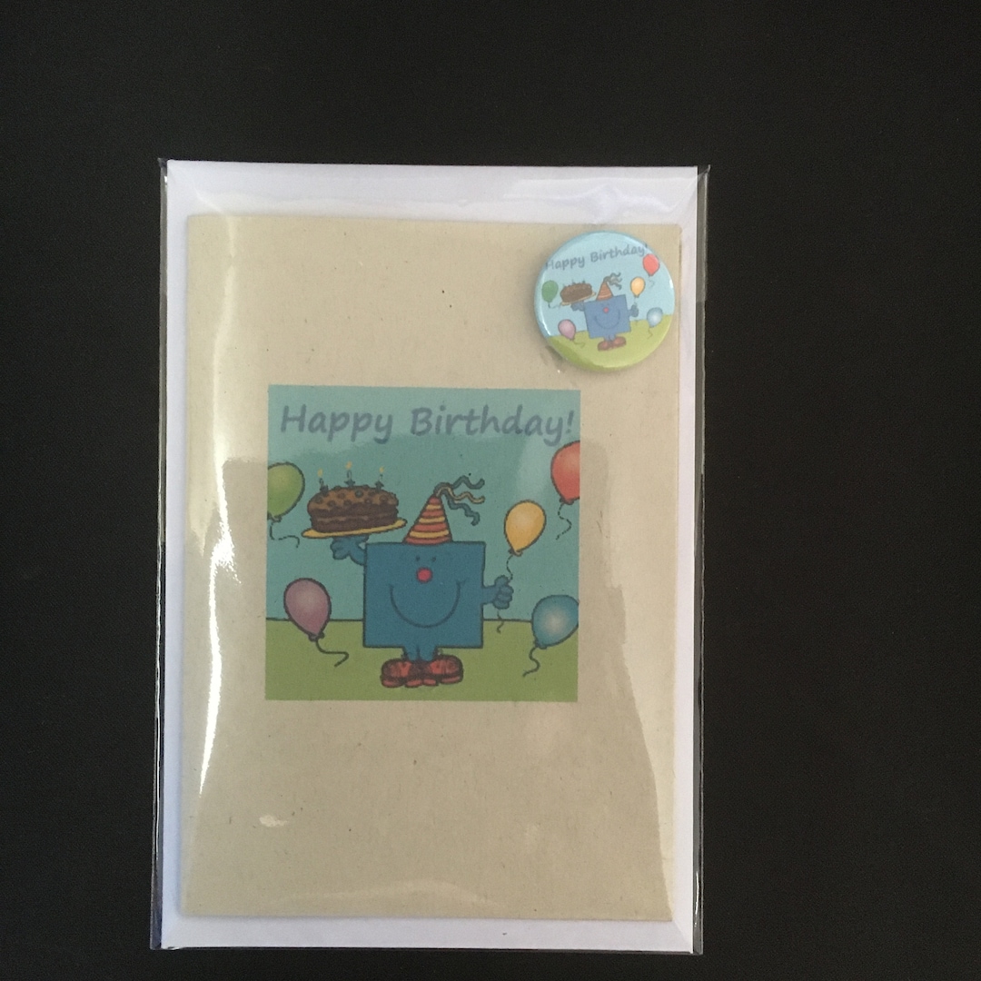 Card! Inspired by Mr Men! Mr Birthday! Birthday! Greeting! All ...