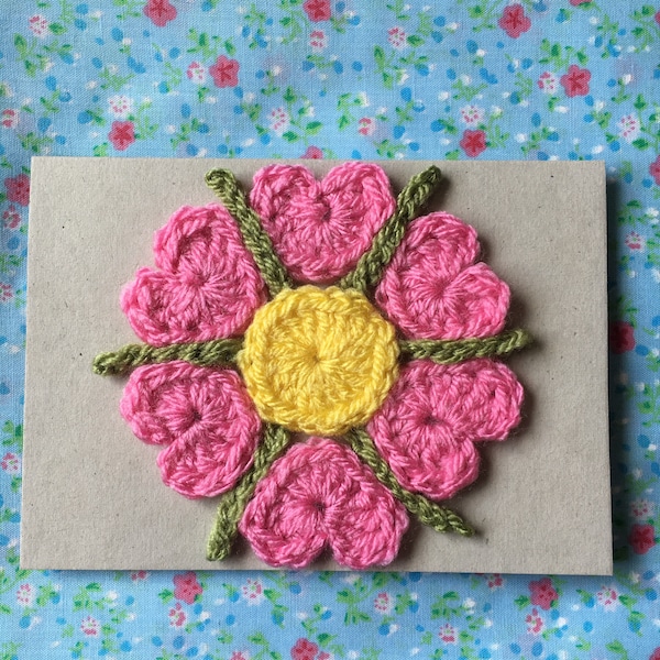 Crochet Card - Etsy