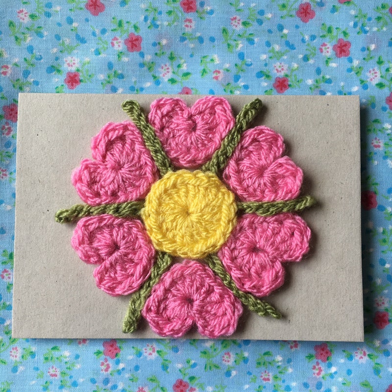 Crochet Card - Etsy