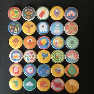 Inspired by Hey Duggee. Custom Badges. Handmade in the North East. Pin ...