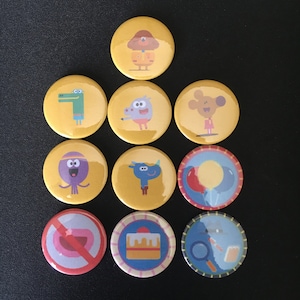 Inspired by Hey Duggee. Custom Badges. Handmade in the North East. Pin ...