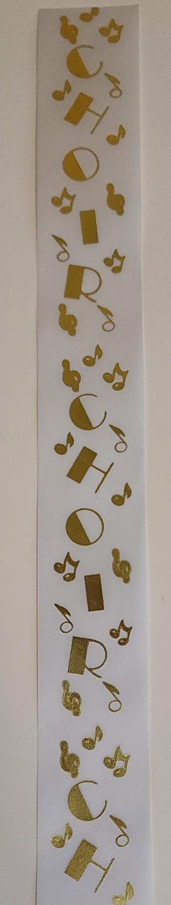 Choir With Notes Homecoming Ribbon - Etsy