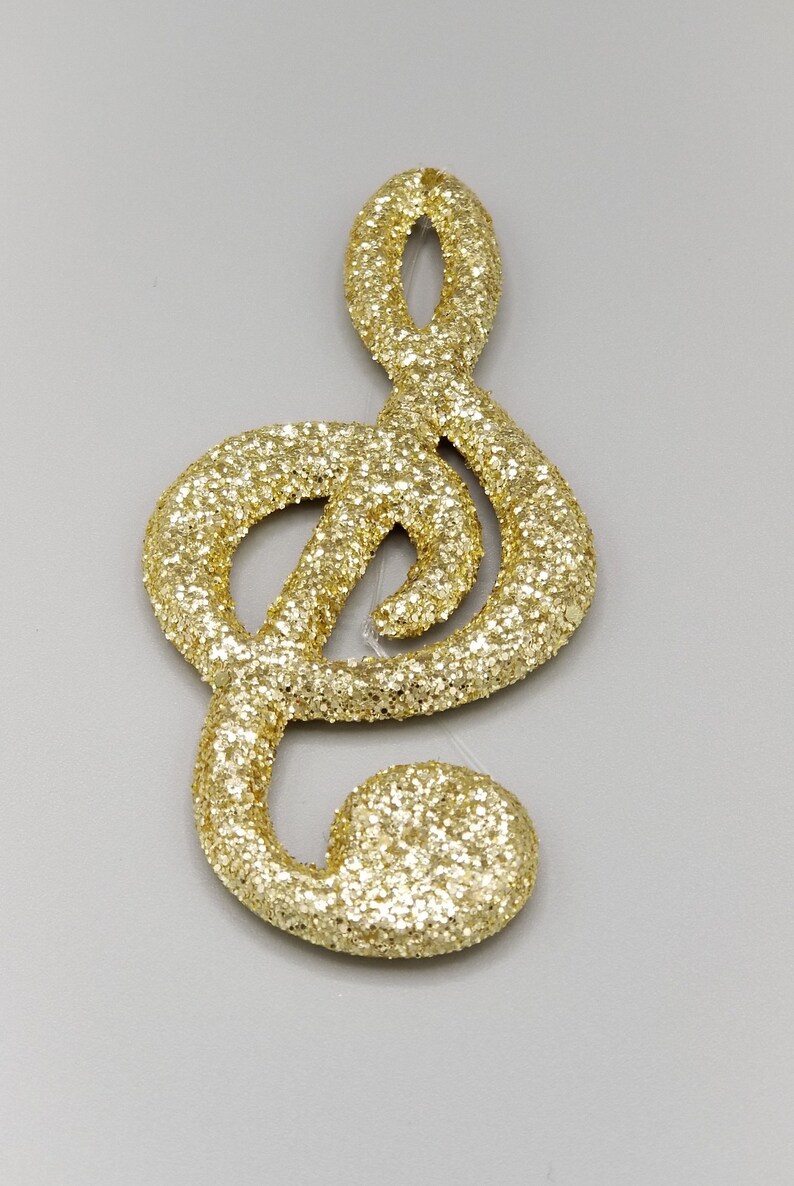 Glitter Music Notes 4" Homecoming Trinkets - Etsy