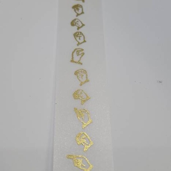 Sign Language Fabric - Etsy