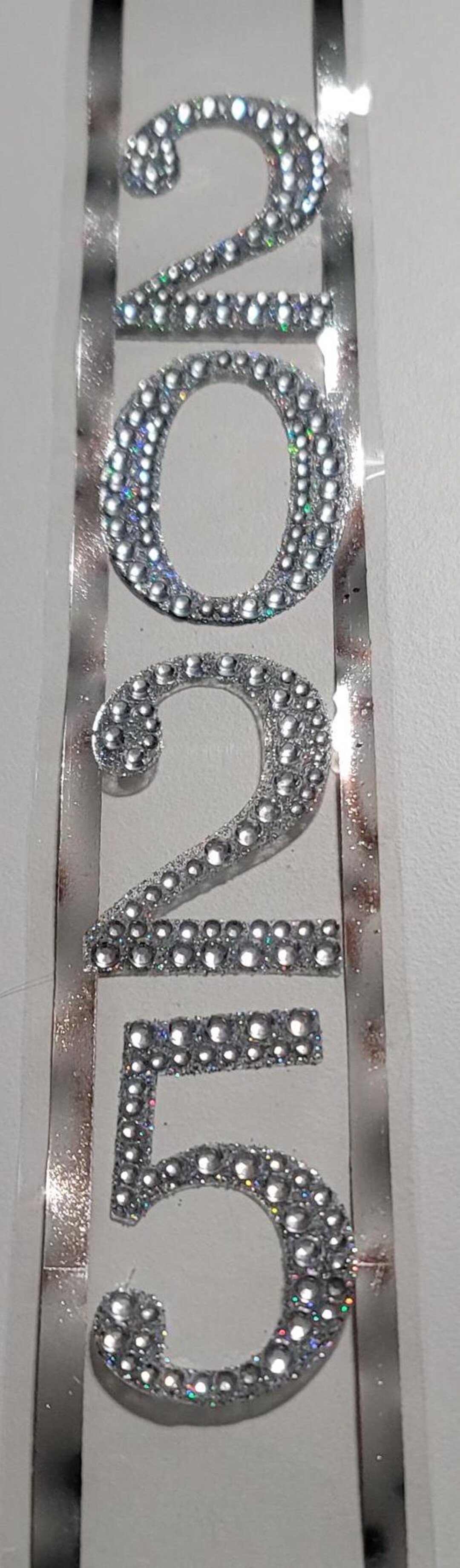 Rhinestones Numbers Stickers for Homecoming Mums Ribbon NUMBERS ONLY - Etsy