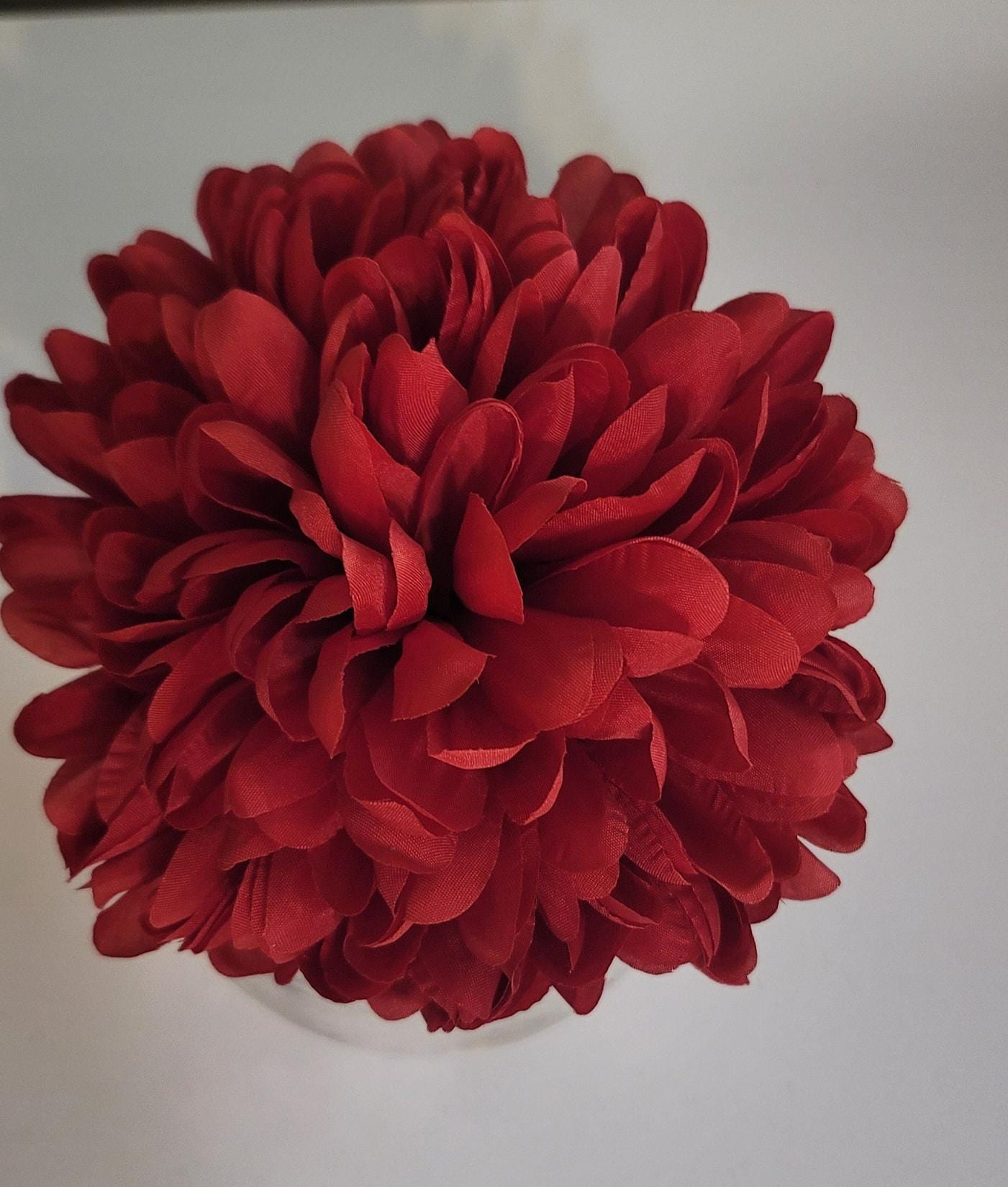 COLOR Silk Flower Mum for Homecoming - Etsy