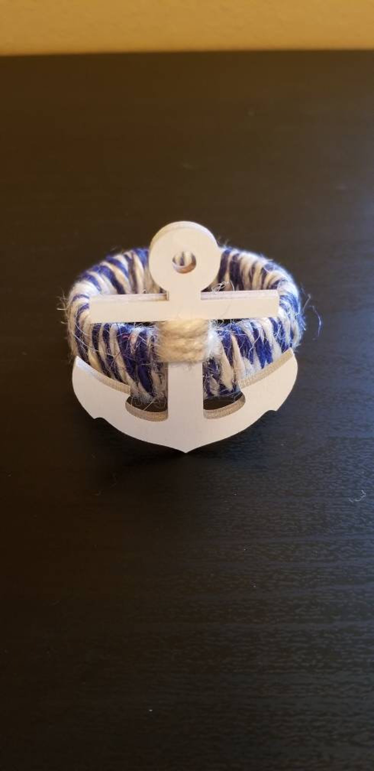 Nautical Anchor Napkin Rings. Set of 4 Napkin Rings Only. | Etsy