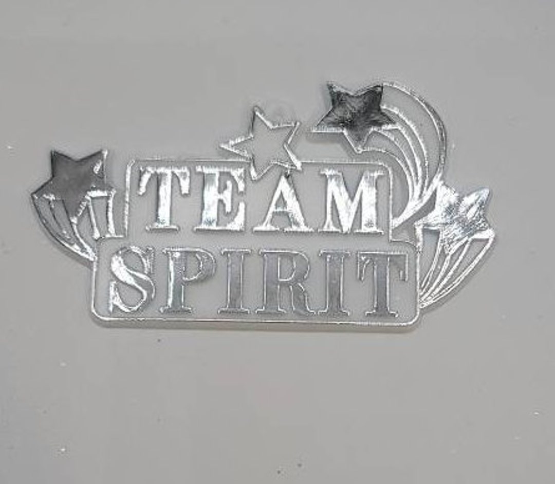 Team Spirit/we've Got Spirit Homecoming Trinket Gold and Silver - Etsy