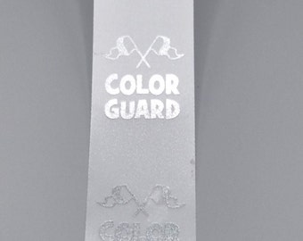 Color Guard Ribbon, 7/8 Grosgrain Ribbon, Color Guard Gift - Etsy