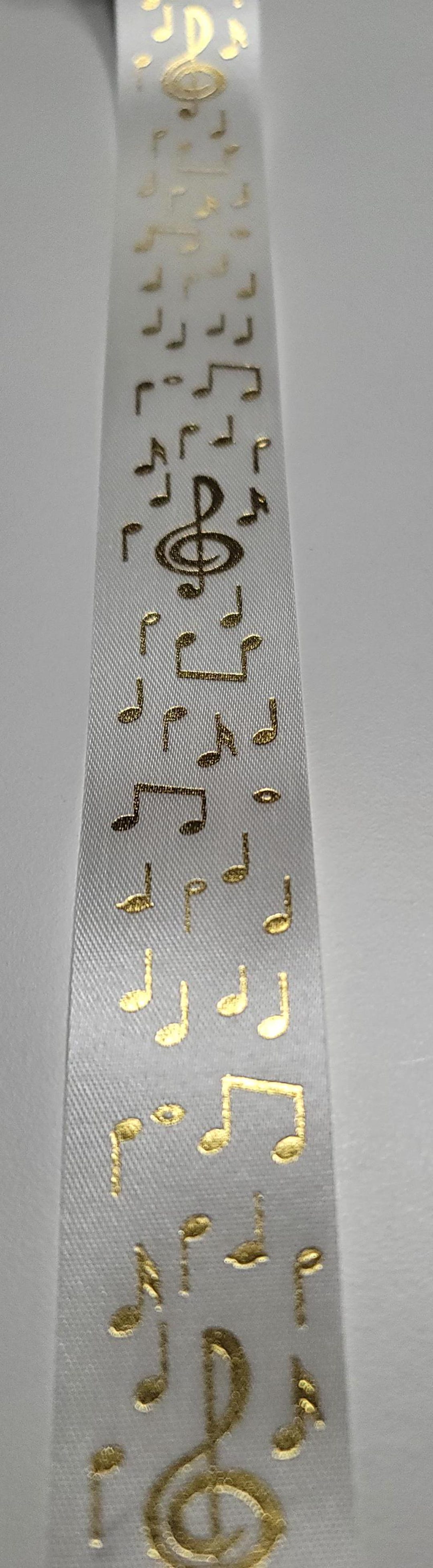Music Notes Ribbon - Etsy