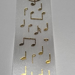 Music Notes Ribbon - Etsy