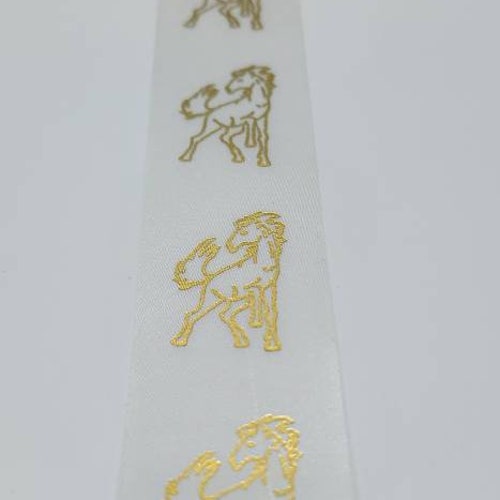 Homecoming Ribbon in Silver or Gold Glitter - Etsy