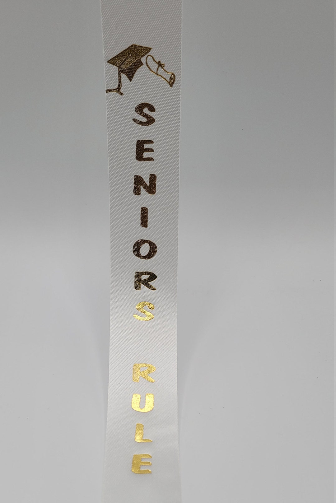 Senior Rule With Cap Homecoming Ribbon - Etsy