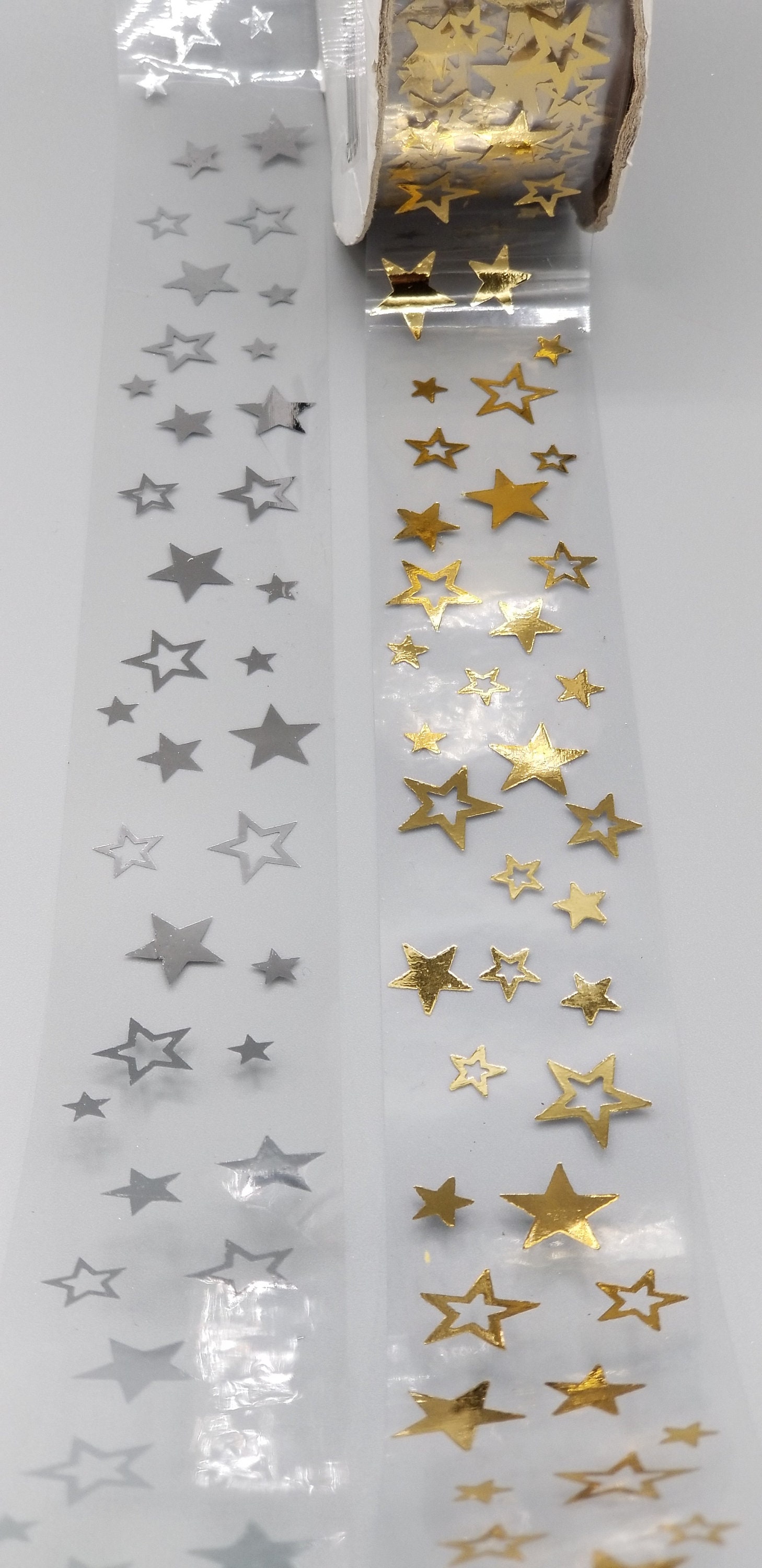 Clear STARS Homecoming RIBBON | Etsy