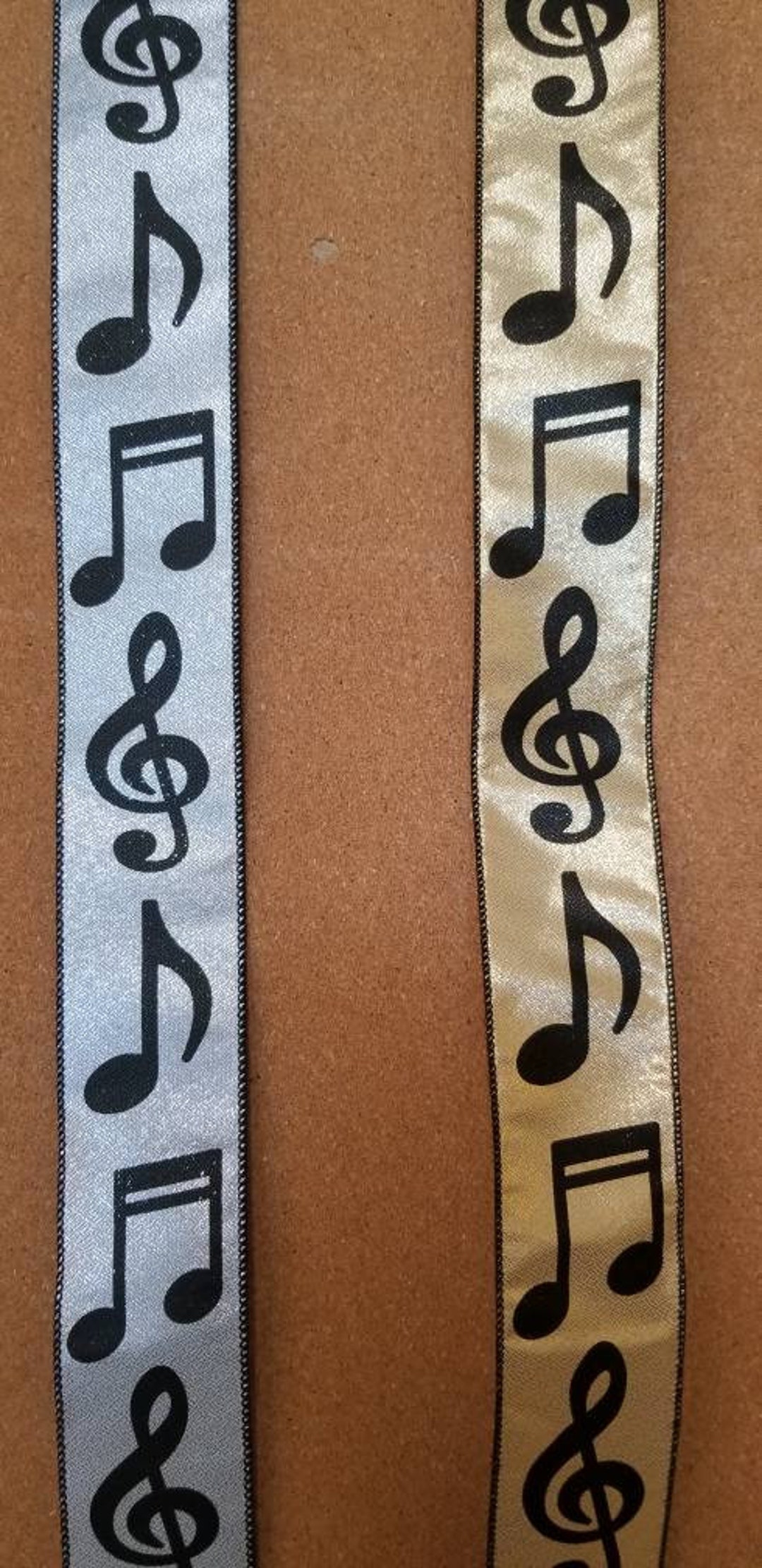 MUSIC NOTES RIBBON Wire Edge #40 - Etsy