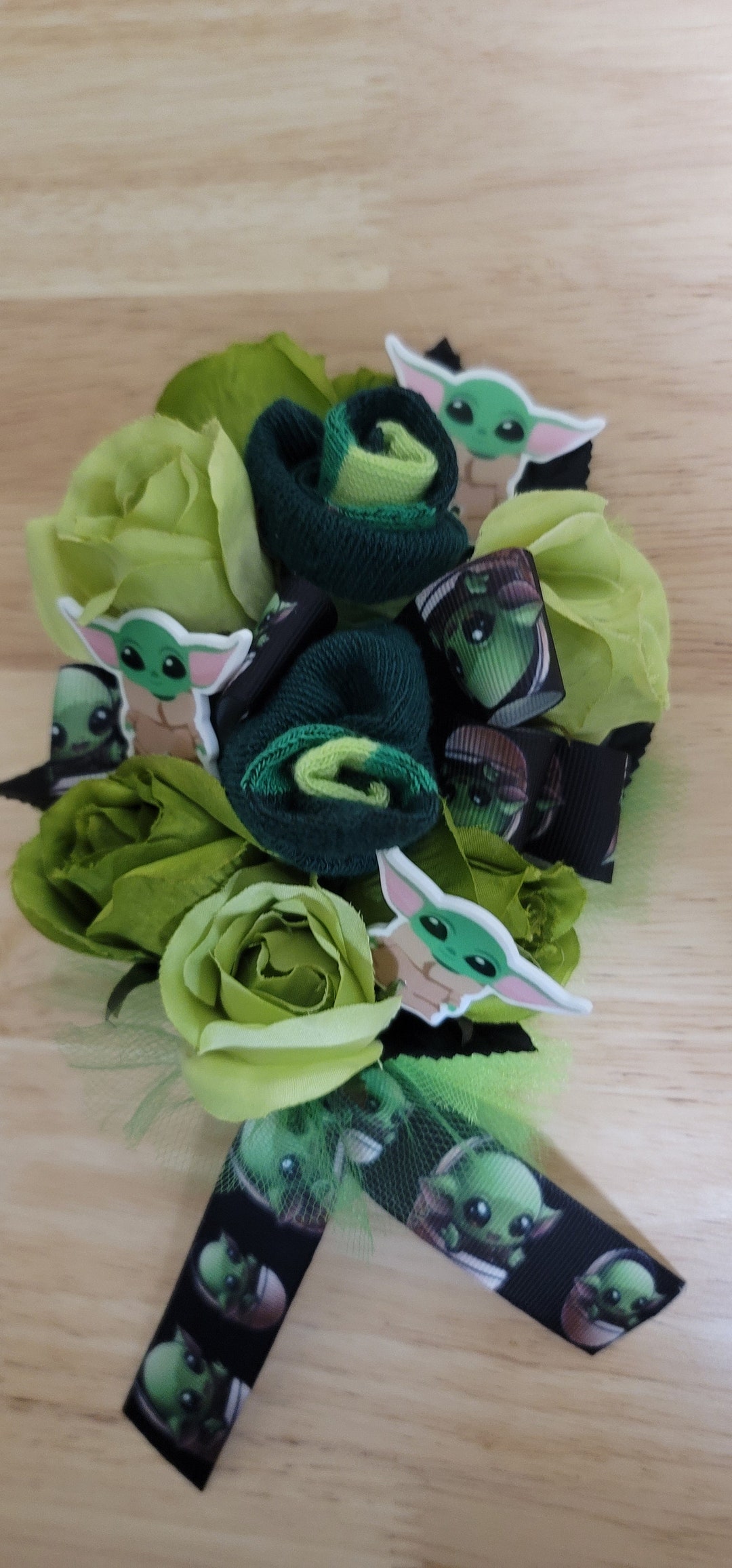 Baby Corsage Green Guy - Etsy