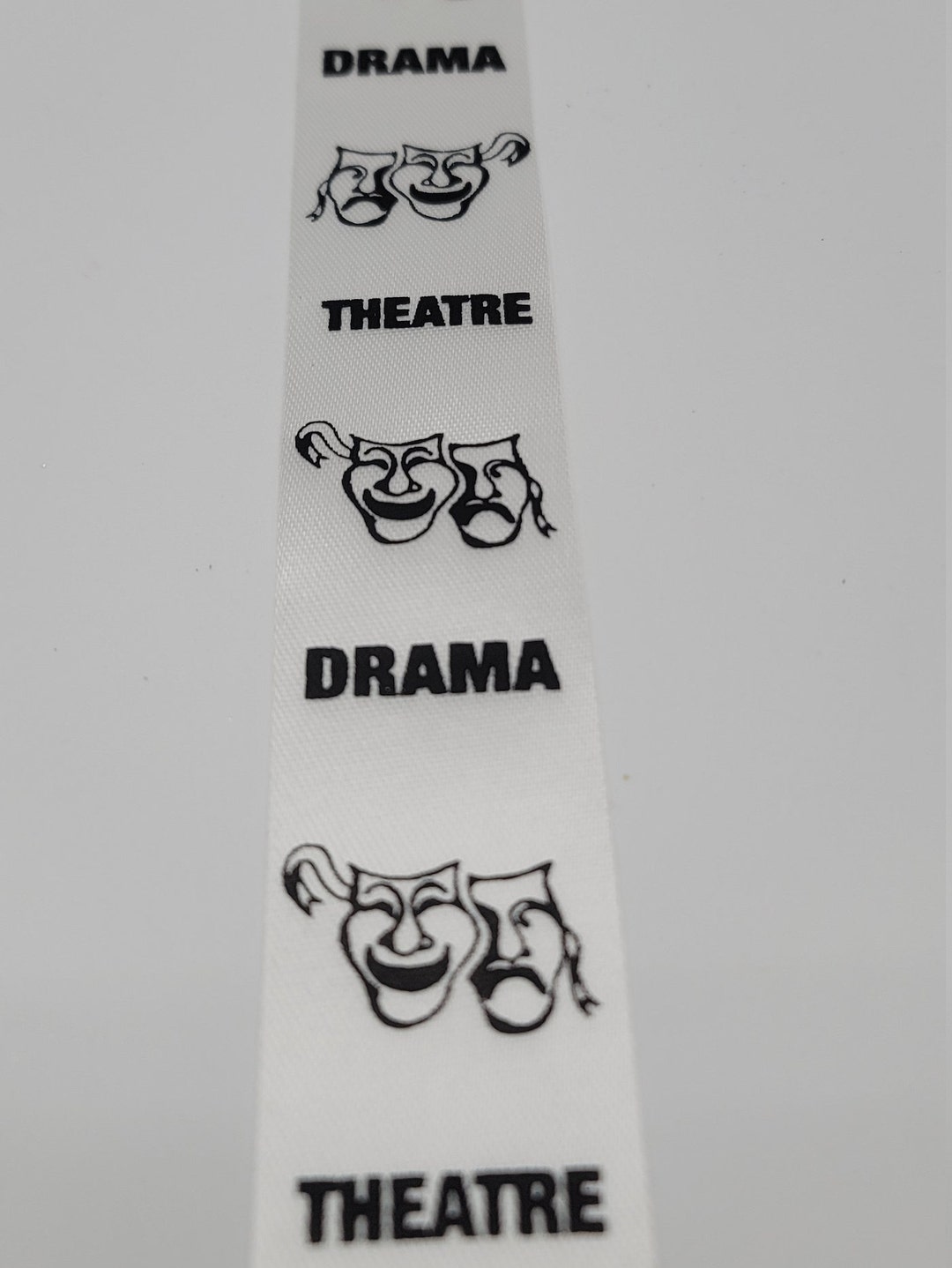 Drama/theater With Mask Homecoming Ribbons - Etsy