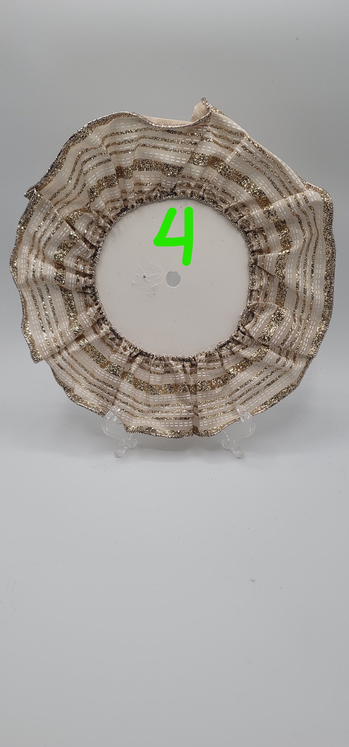 GOLD Glitter Fancy Wired Backing Homecoming Mum - Etsy