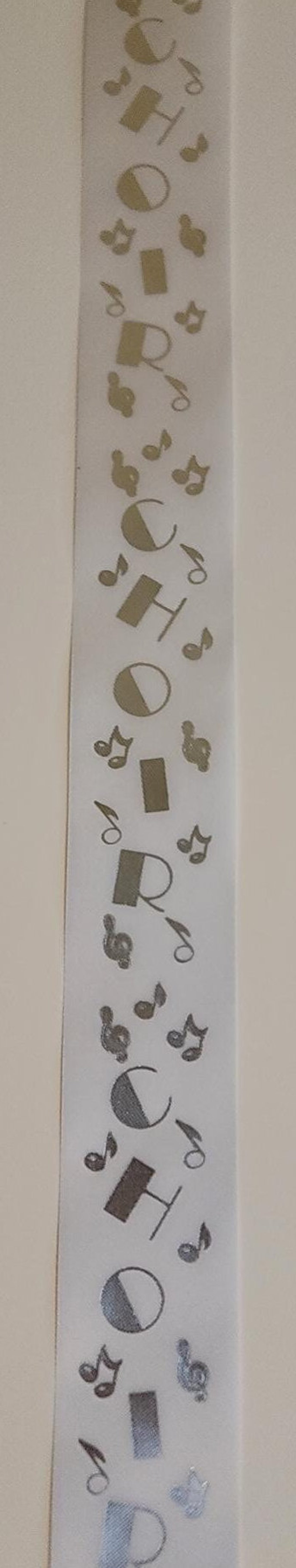 Choir With Notes Homecoming Ribbon - Etsy