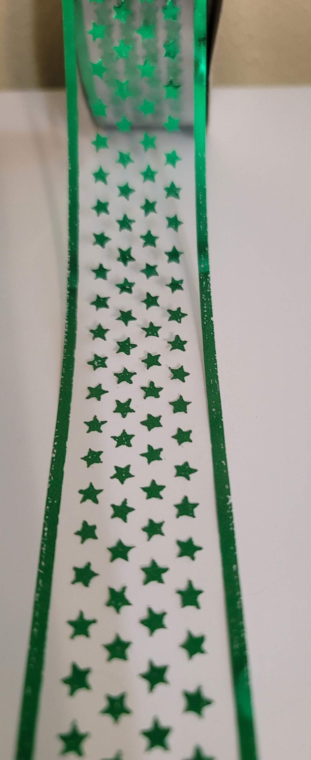 Clear Mylar Ribbon Homecoming Stars With Border - Etsy