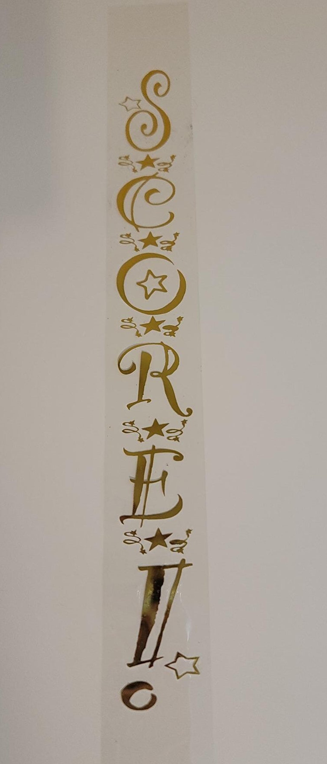 Clear Mylar SCORE Mylar Ribbon Homecoming - Etsy