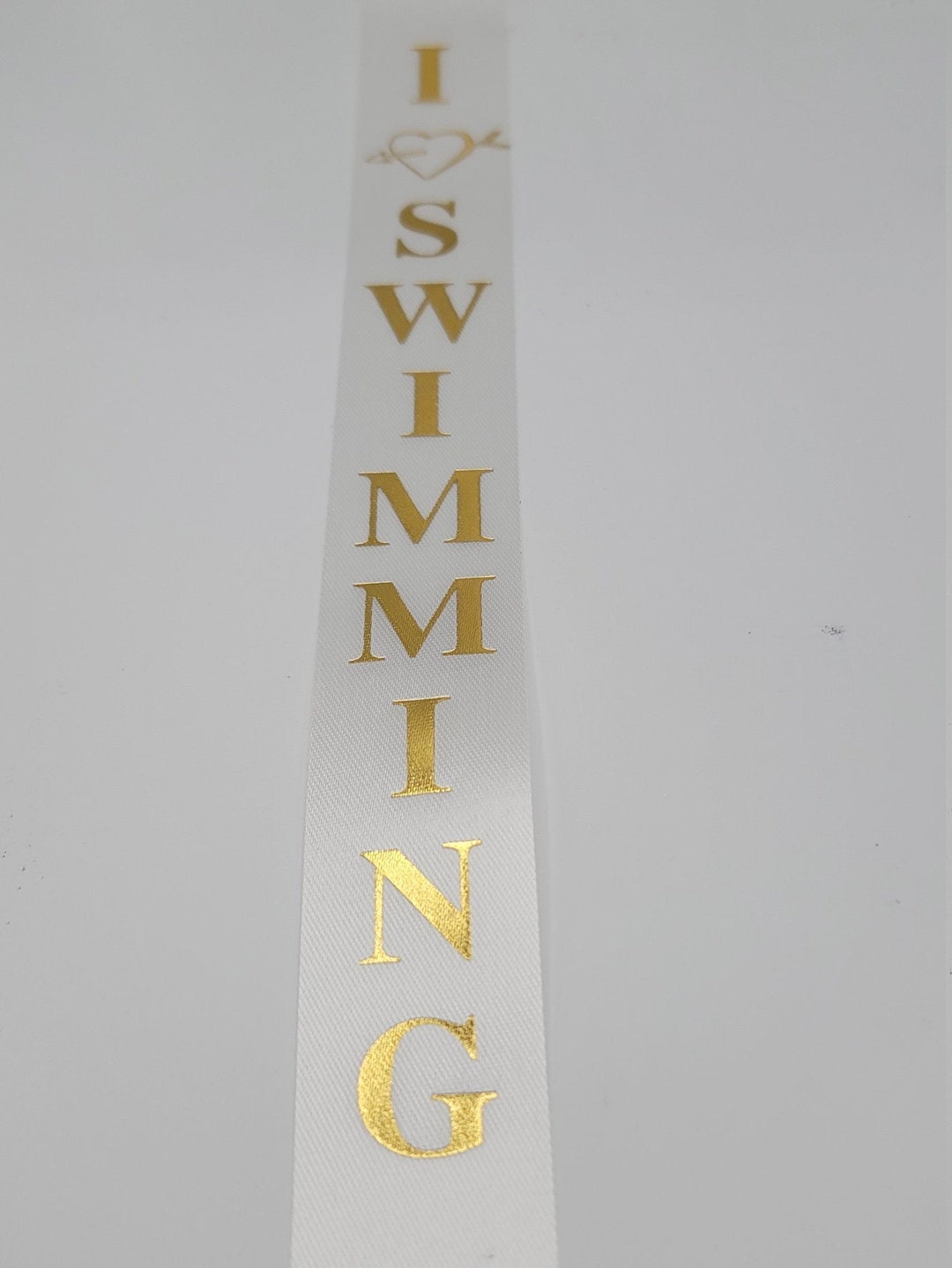 I Love Swimming Homecoming Ribbons - Etsy