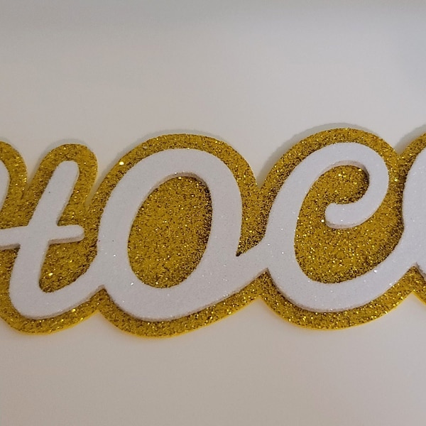Hoco Letters - Etsy