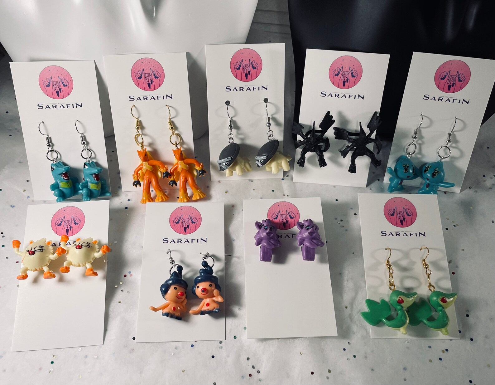 Legendary Pokémon Zekrom Black Dragon Mini Figures Faux Gauge - Etsy