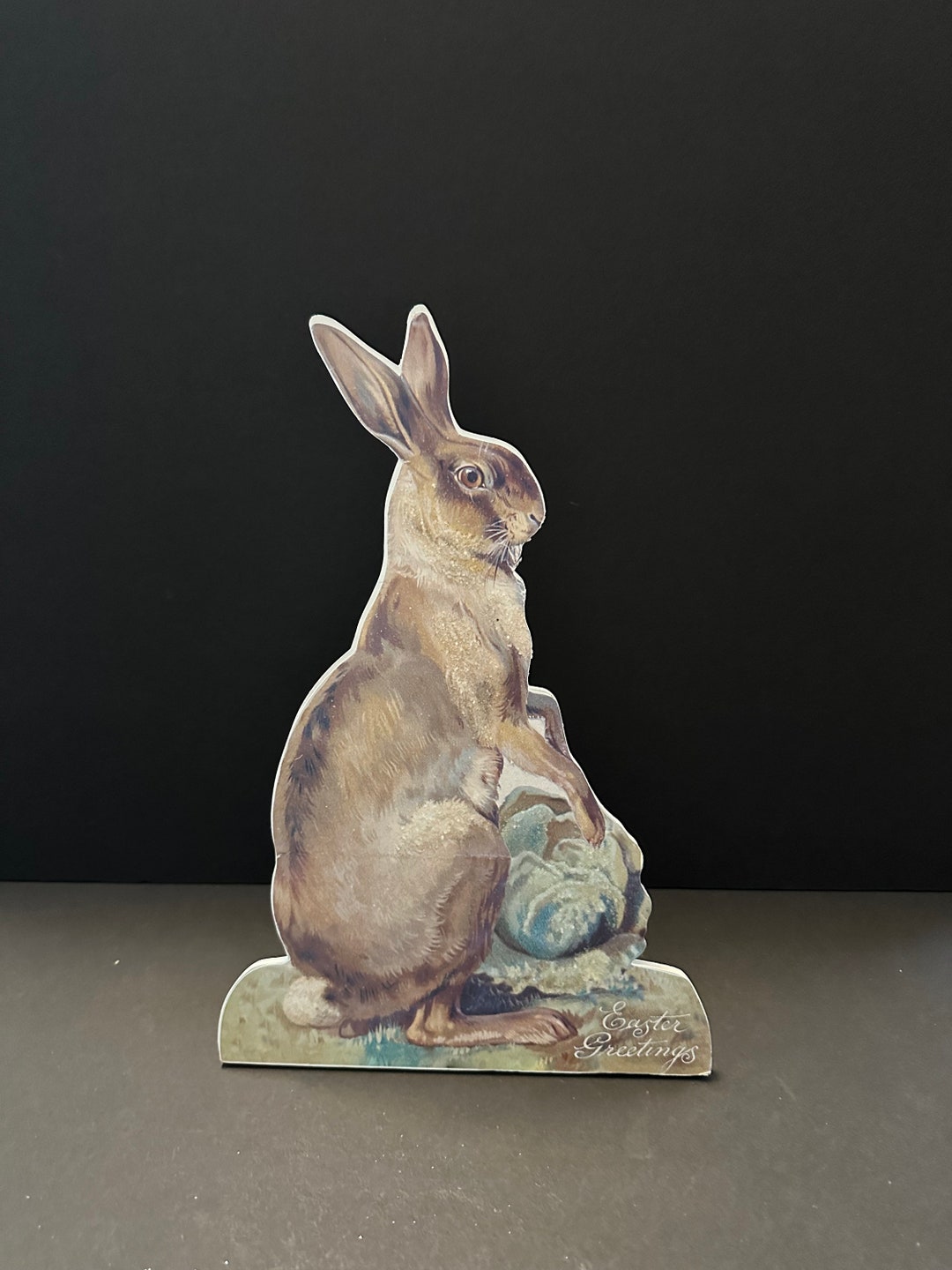 Easter Bunny Rabbit Farmhouse Rustic Decor Decoration Bunny With Easter ...