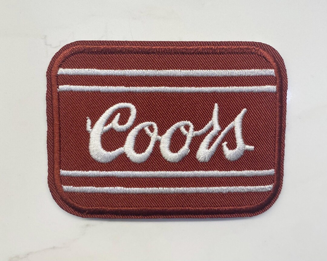 COORS Retro Embroidered Iron on Patch/trucker Hat Patch/1970 Retro - Etsy