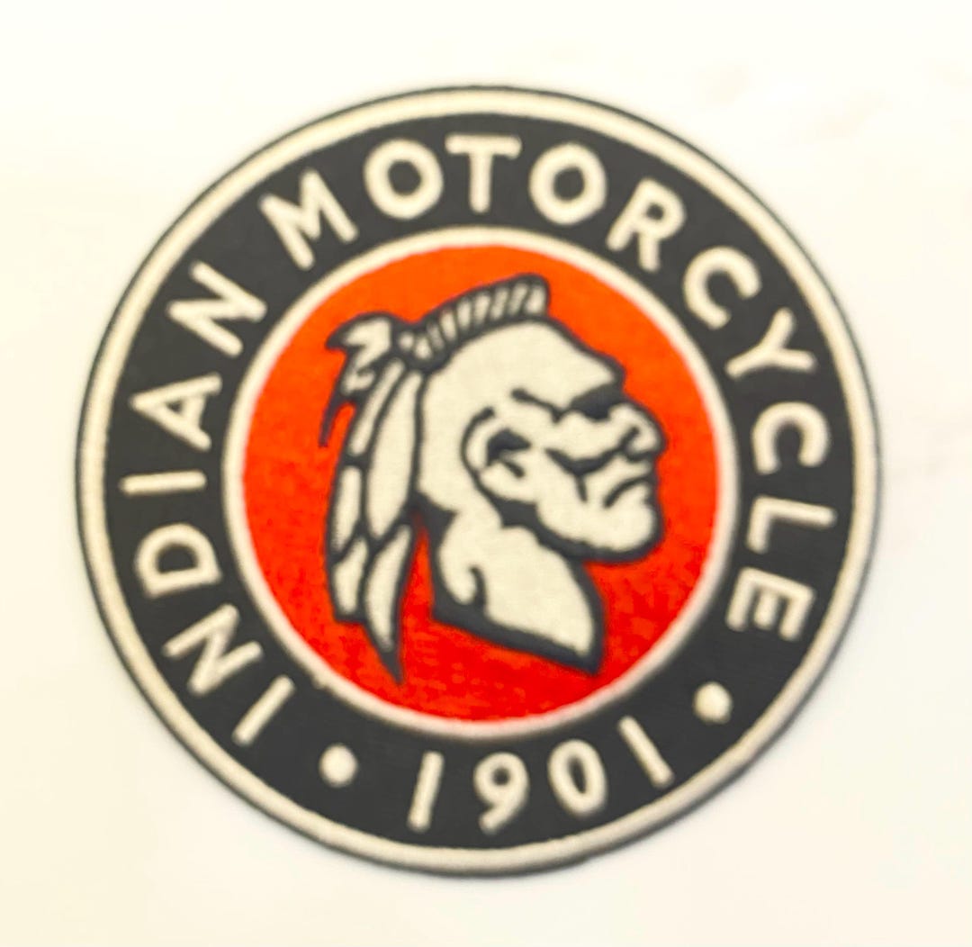 INDIAN Motorcycle/trucker Hat Patch/biker Patch - Etsy