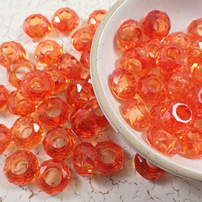 Orange Beads - Etsy