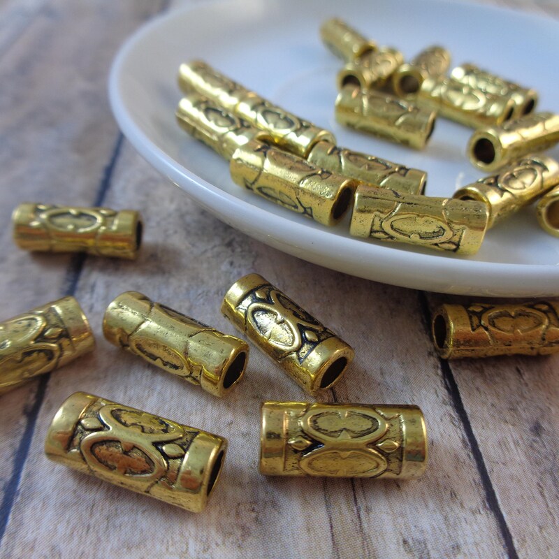 Large Metal Beads - Etsy