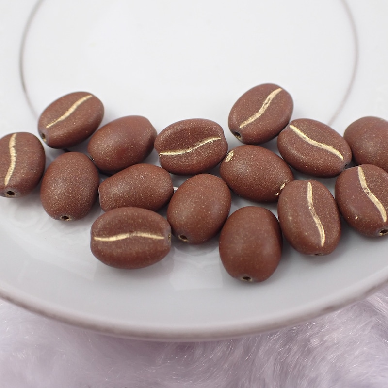 Coffee Bean Beads - Etsy