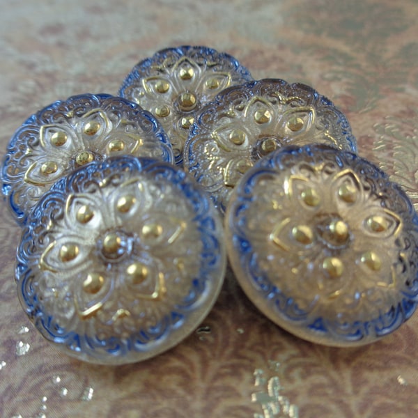 Czech Glass Buttons - Etsy