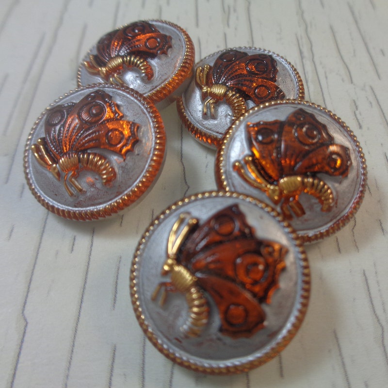 Amber Buttons - Etsy