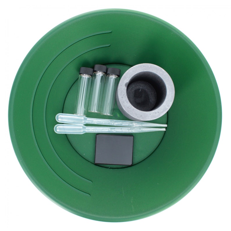 ASR Outdoor Gold Rush Gold Prospecting Pan Kit Glass Vials - Etsy