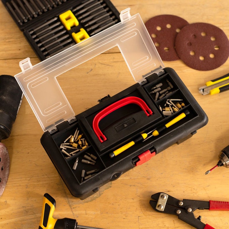 Universal Home Dual Compartment Hobby Craft Tool Box - Etsy