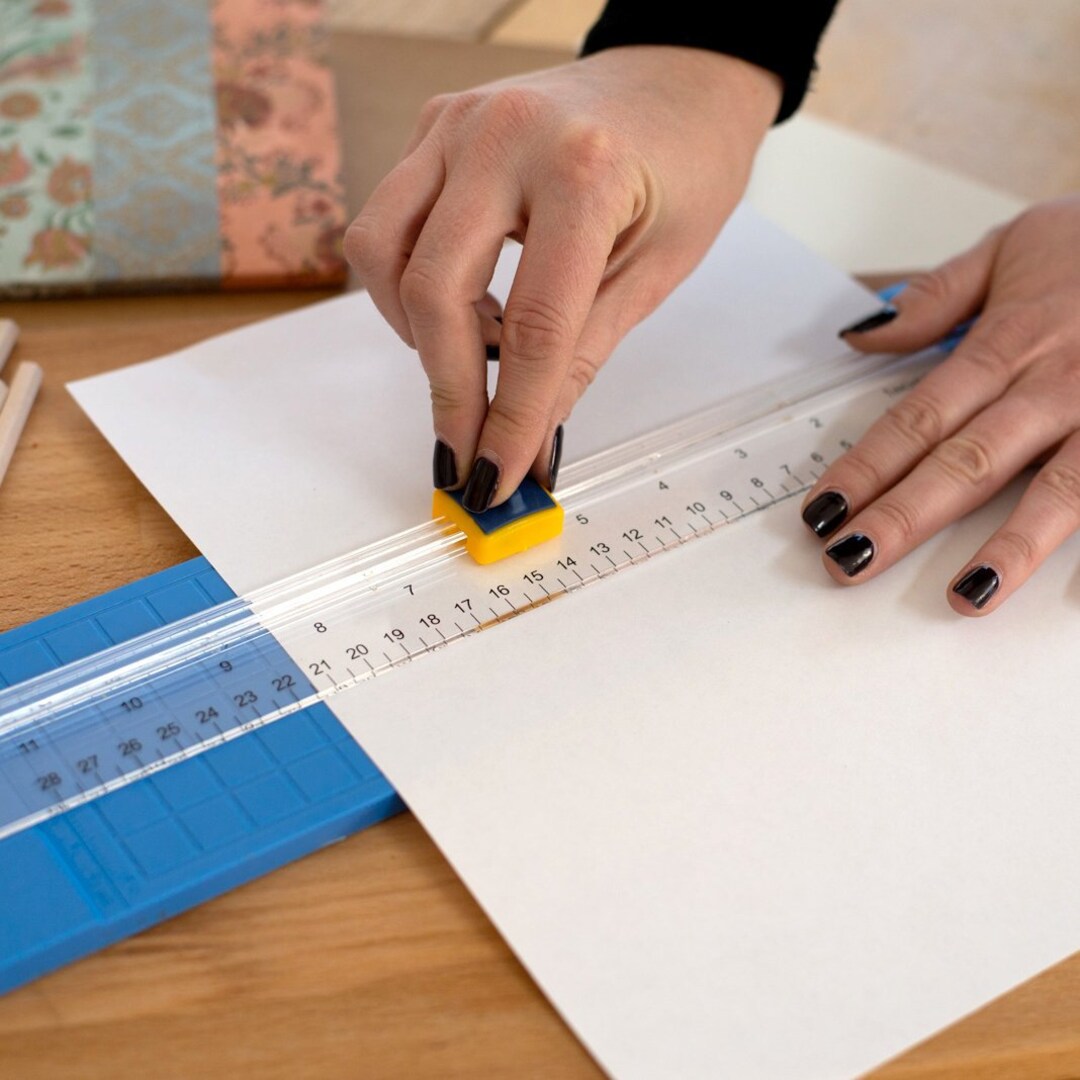 Universal Tool Paper Trimmer Cutting Board Magnetic With Grid Guide ...