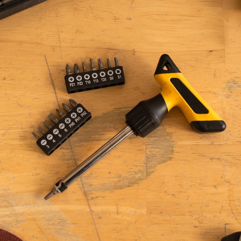 Universal Tool Ratchet Screwdriver Grip Handle Set With - Etsy