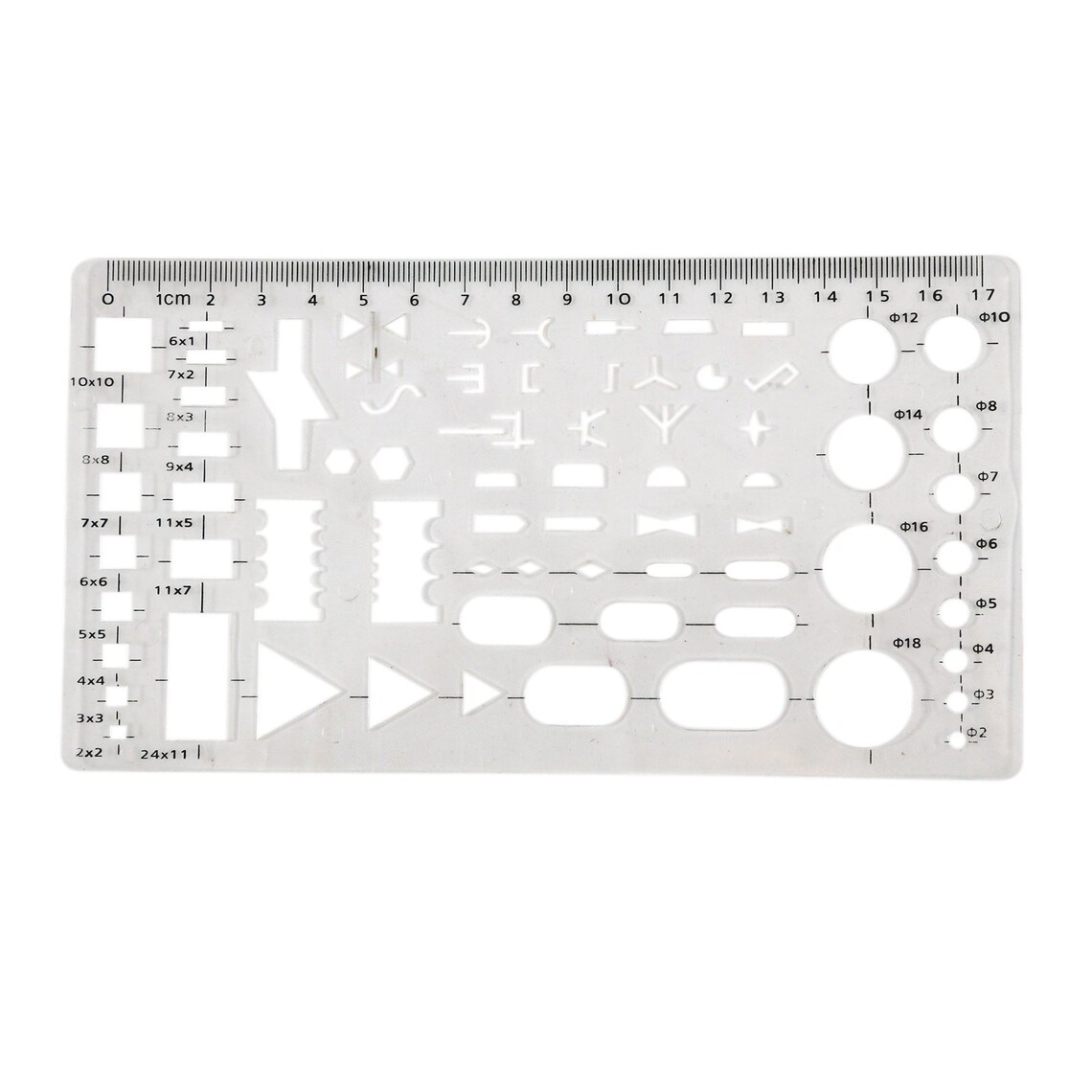 Fine Art Essentials Assorted Shapes Stencil Drawing - Etsy