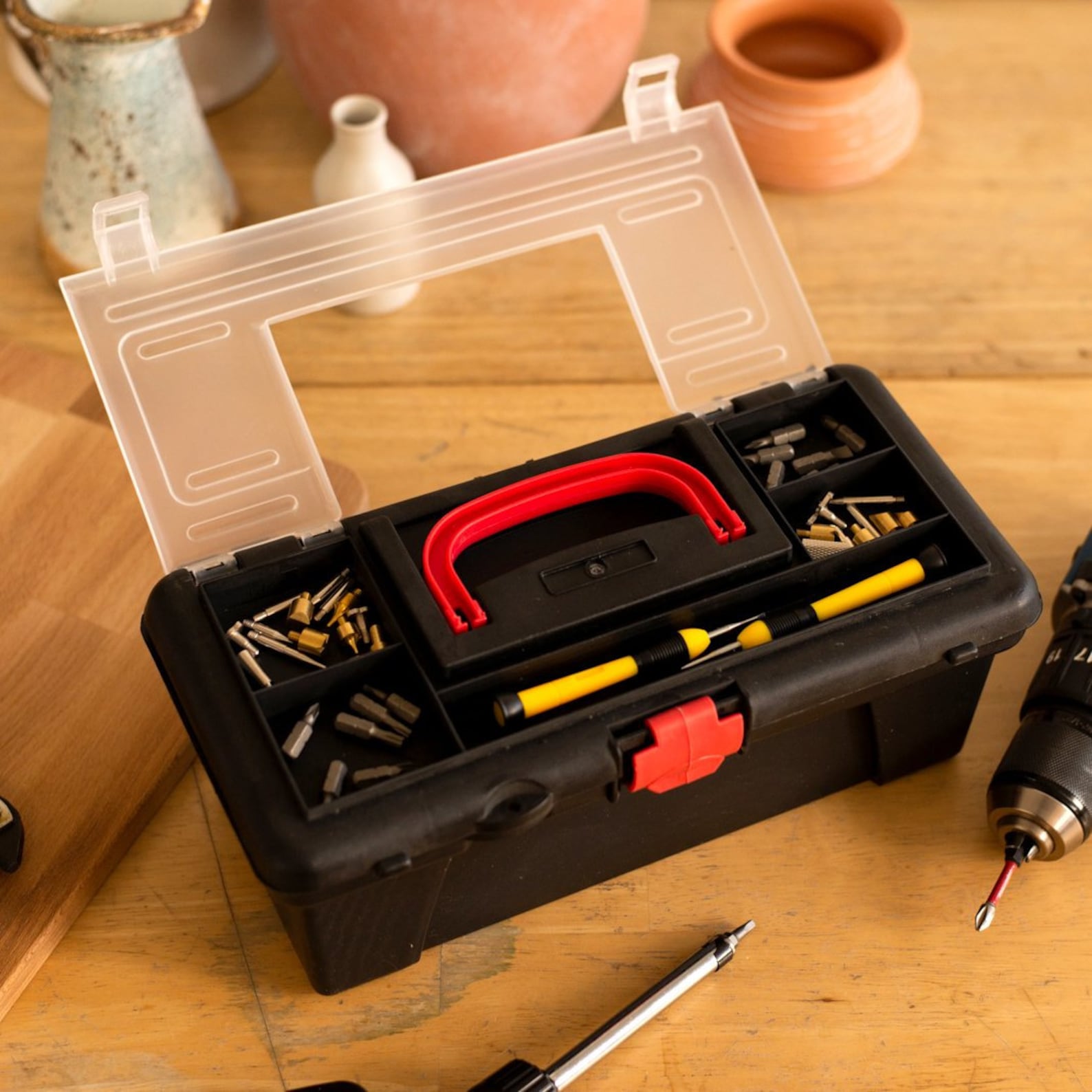 Universal Home Dual Compartment Hobby Craft Tool Box - Etsy