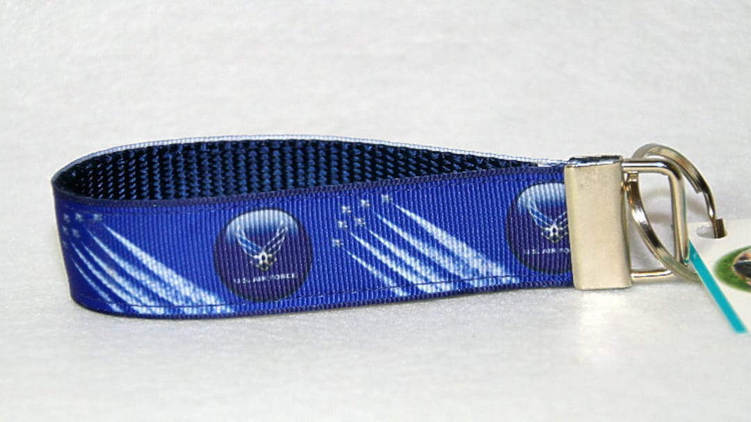 U.S. Air Force Key Fob, Military Key Chain - Etsy