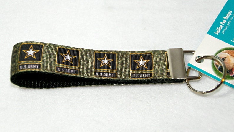 U.S. Army Key Fob, Military Key Chain - Etsy